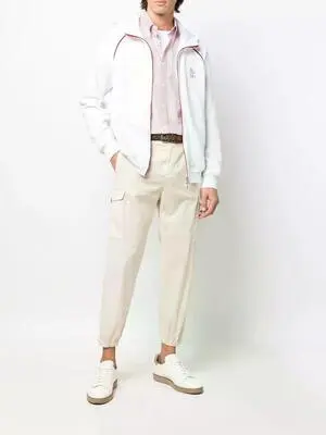 Brunello Cucinelli Pressed-creased Multi-pocket Straight-leg Trousers