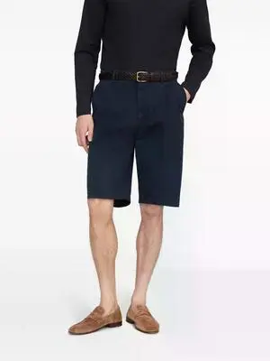 Brunello Cucinelli Cotton Garment Dyed Bermuda Shorts