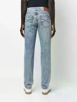 Brunello Cucinelli Low-rise Slim-cut Jeans