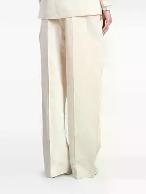 Magda Butrym Pleated Straight-leg Trousers