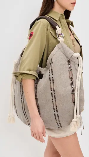 Isabel Marant Étoile Byron Tote Bag - Ecru