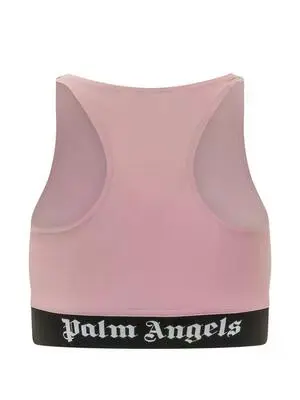 Palm Angels Logo-underband Racerback Top