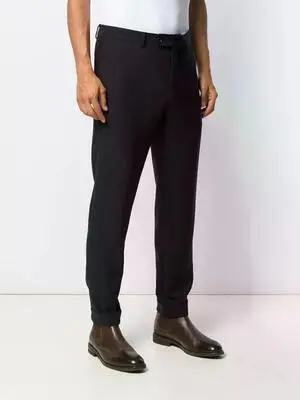 Brunello Cucinelli Virgin Wool Flannel Leisure Fit Trousers