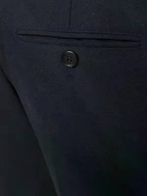 Brunello Cucinelli Virgin Wool Flannel Leisure Fit Trousers