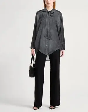 Pinko Viscose Blend Bow Blouse