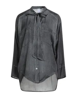 Pinko Viscose Blend Bow Blouse