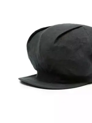 Yohji Yamamoto Pleated Crown Newsboy Hat