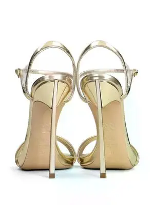 Casadei Blade Metallic Sandals
