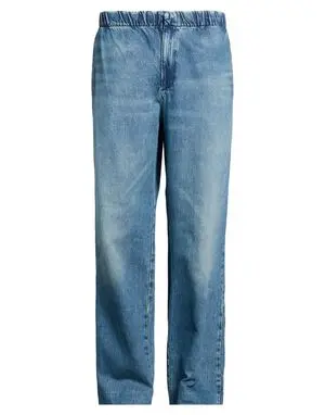 Sandro Baggy Jeans In Cotton Denim
