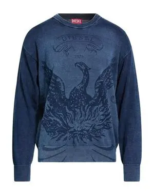 DIESEL® Two-tone Crewneck Sweater