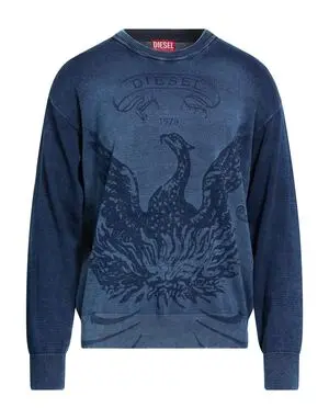DIESEL® Two-tone Crewneck Sweater