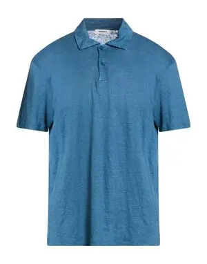 Sandro Polo Shirt Size Linen - Blue