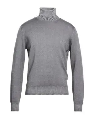 FILIPPO DE LAURENTIIS Merino Wool Turtleneck - Grey