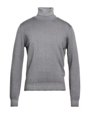 FILIPPO DE LAURENTIIS Merino Wool Turtleneck - Grey