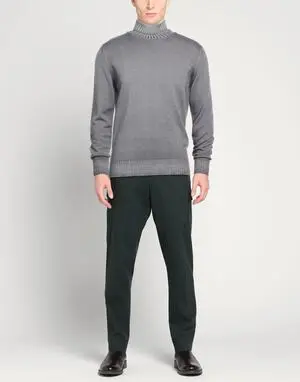 FILIPPO DE LAURENTIIS Merino Wool Turtleneck - Grey
