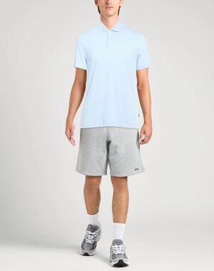 BOSS Polo Shirt Size Lyocell, Cotton - Blue