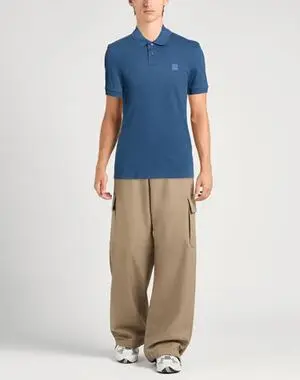 BOSS Polo Shirt Size Cotton, Elastane - Green
