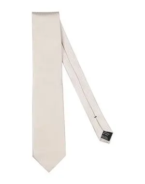 TOM FORD Silk Jacquard Neck Tie - Beige