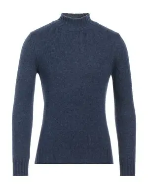 GRAN SASSO Virgin Wool And Polyamide Turtleneck - Blue