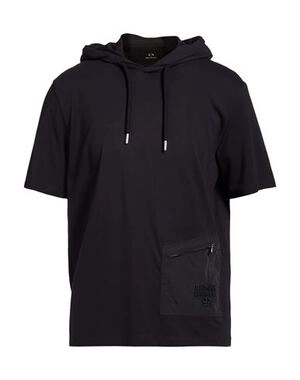 Armani Exchange Light Cotton And Polyamide T-shirt - Blue