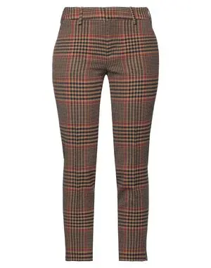 PT TORINO Plaid Tartan Pattern Tapered Leg Chinos