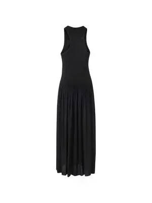 SOLOTRE Gathered Maxi Dress