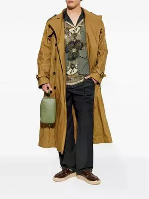 Dolce & Gabbana Pleated Trousers With Drawstring Waist