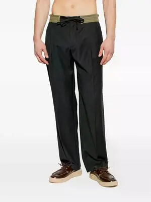 Dolce & Gabbana Pleated Trousers With Drawstring Waist
