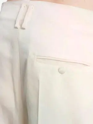 Magda Butrym Pleated Straight-leg Trousers