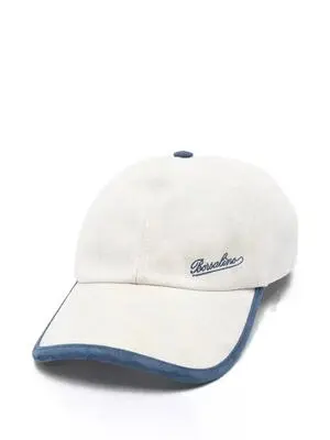 Borsalino Logo Embroidered Baseball Cap