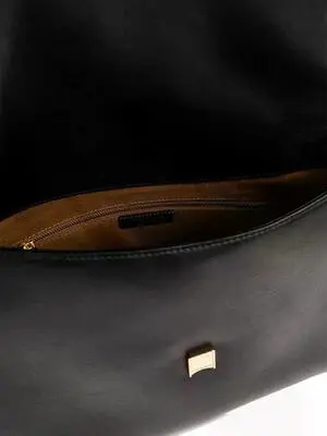 Tory Burch Logo-plaque Leather Tote Bag