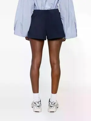 SPORTY & RICH Logo-embroidered Drawstring Shorts
