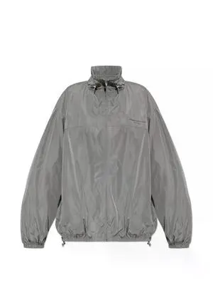Alexander Wang Logo-print High-neck Jacket