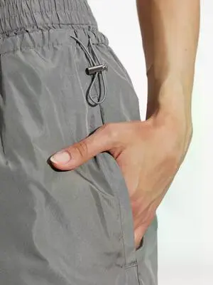 Alexander Wang Elasticated Drawstring Waist Wide Leg Track Pants