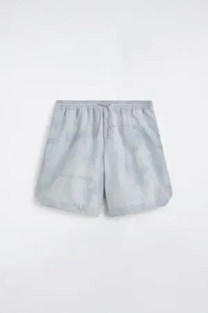 Cos Wide-leg Drawstring Swim Shorts - Blue