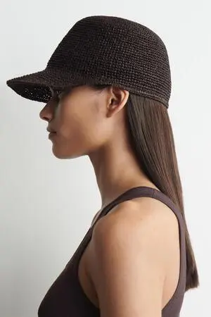 Cos Woven Paper Cap