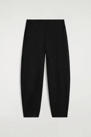 Cos Jersey Tulip Pants - Black