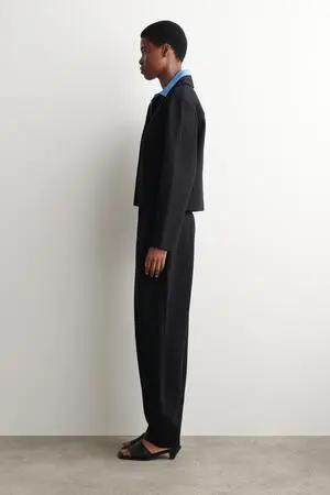 Cos Jersey Tulip Pants - Black