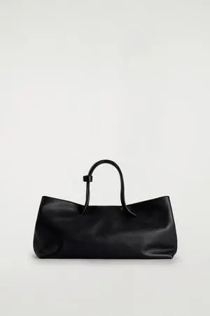 Cos Bateau Tote Bag In Leather