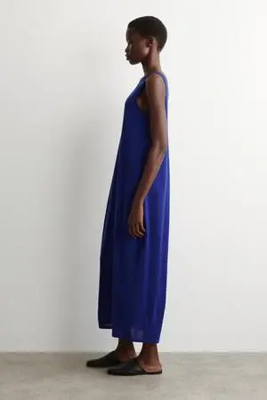 Cos Rounded Merino Wool Maxi Dress