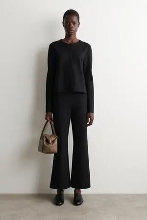Cos Minimal Jersey Cardigan