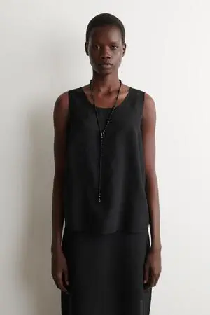 Cos Beaded Agate Necklace
