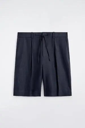 Cos Pleated Shorts For Men