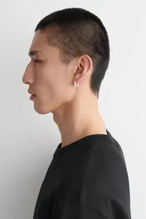 Cos Link Hoop Earrings