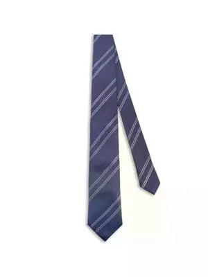 Brunello Cucinelli Silk Tie - Blue