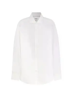 Brunello Cucinelli Cotton Shirt - White