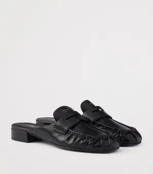 Prada Leather Mules