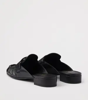 Prada Leather Mules