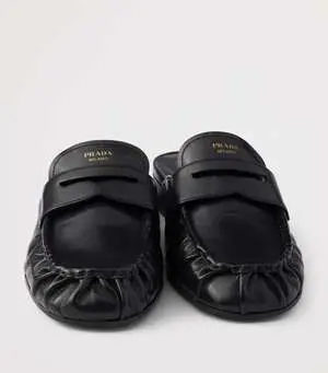 Prada Leather Mules