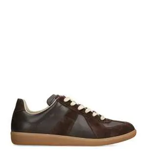 MAISON MARGIELA Replica German Army Trainer Sneakers - Brown